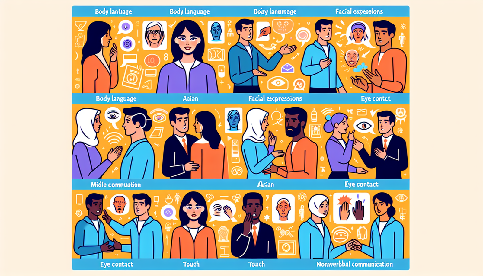 Types and forms of Nonverbal Communication Skills - Vishesh Gyan For ...