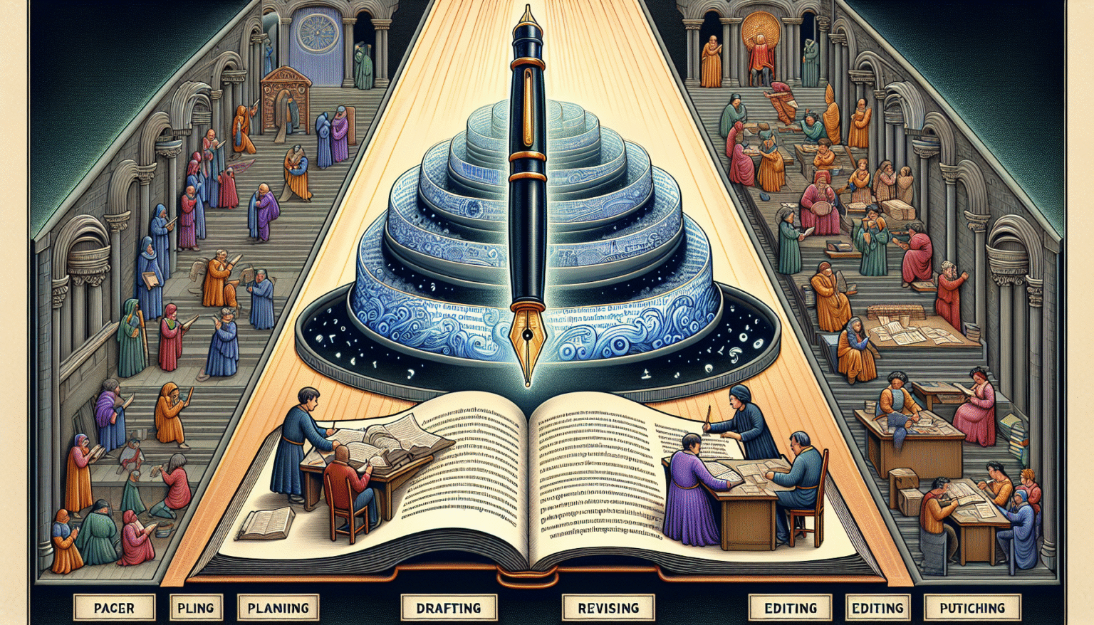 Stages and Components of Effective Writing - Vishesh Gyan For Success